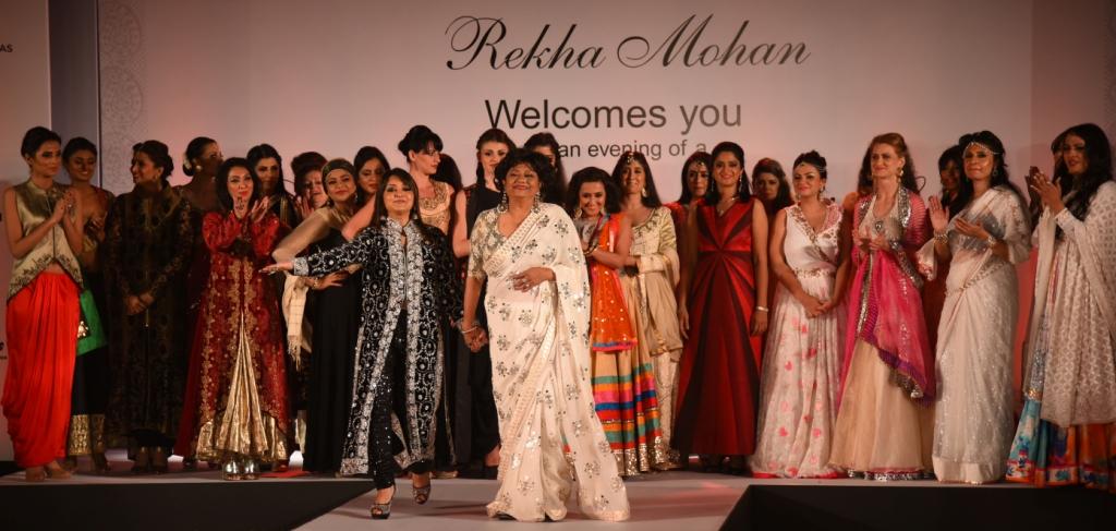 Rekha Mohan hosted unveiling of Lucknavi Libaas Collection inspired by ...