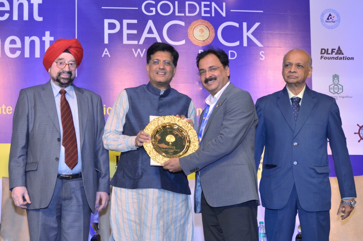 Essel Infraprojects Limited conferred with the Prestigious Golden ...